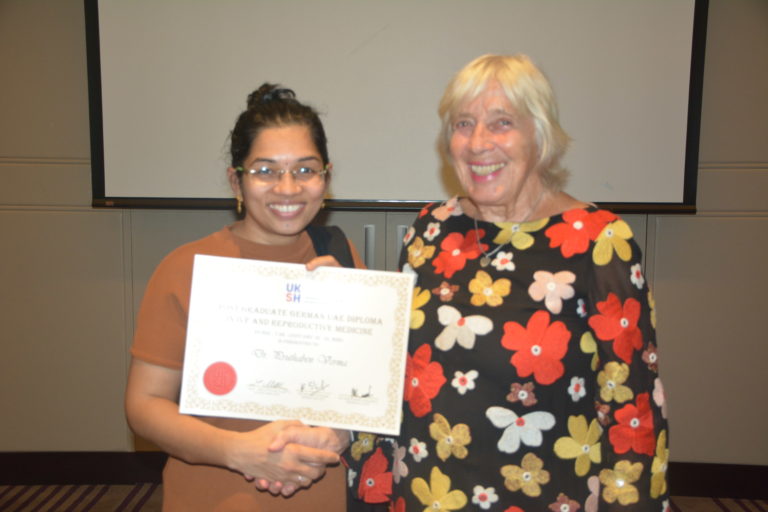 Post Graduate Diploma in IVF and Reproductive Medicine Jan 16 – 18, 2020