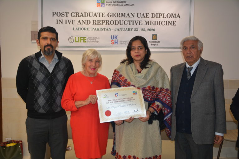 Post Graduate Diploma in IVF and Reproductive Medicine PAK, Jan 2020
